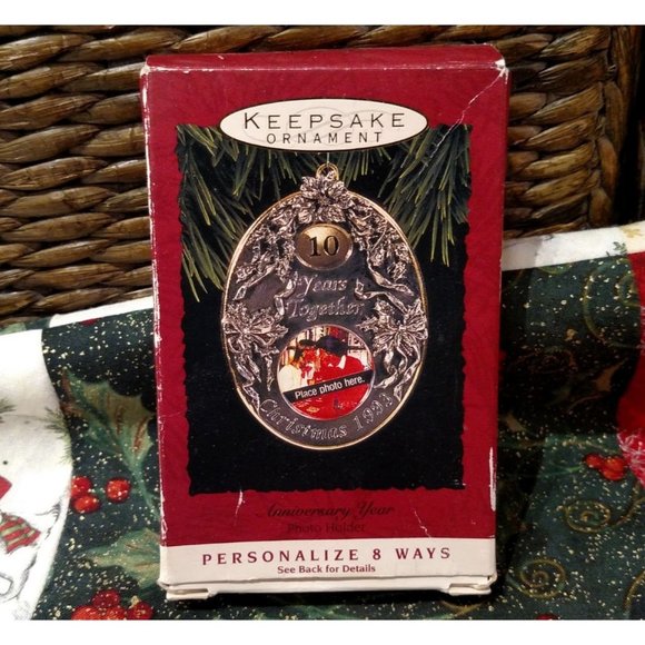 Hallmark | Holiday | Vintage Hallmark 993 Keepsake Personalize Ornament ...